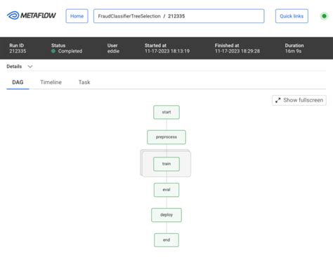 develop ml and ai with metaflow and deploy with nvidia triton inference