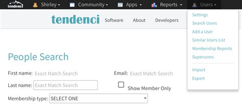 Importing Users Into Tendenci Help Files