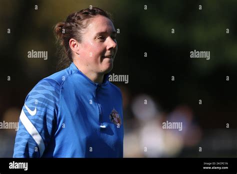 Melanie Reay Sunderland Head Coach Seen During The Fa Womens Championship Match Between