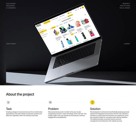 User Cabinet For PODS UX UI Design Behance