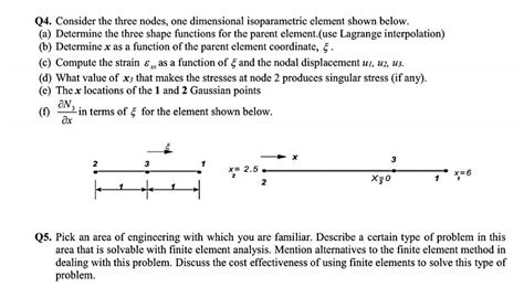 Solved Q4 Consider The Three Nodes One Dimensional