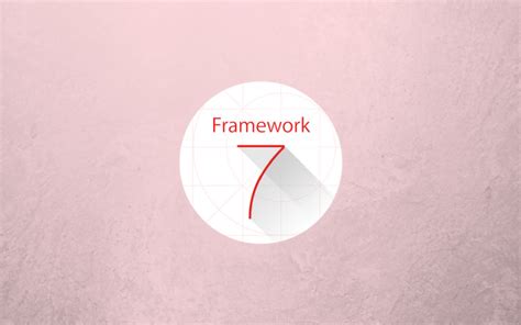 framework 7 an html framework for building mobile apps sugavin