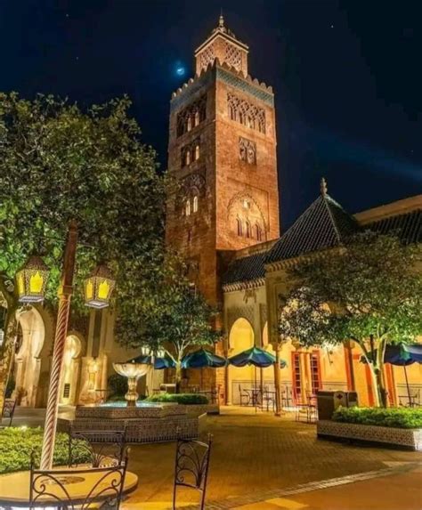 Morocco Is The Only African Country That Has A Pavilion At Disney World In Florida State Usa