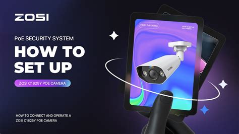 How To Connect And Operate A ZOSI C1825Y PoE Camera YouTube