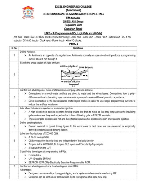 Unit 2 Qb With Answers Pdf Logic Gate Semiconductor Devices