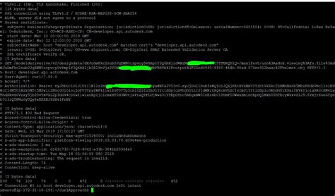Command Line Autodesk Forge Download A File Using Curl Stack Overflow