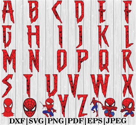 Spider Font Svg Spider Alphabet Svg Spider Web Font Spider Letters Spider Silhouette Spider
