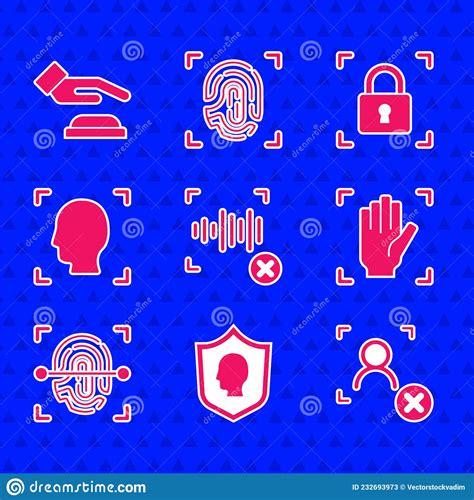 Set Rejection Voice Recognition User Protection Face Palm Print Fingerprint Face With Lock