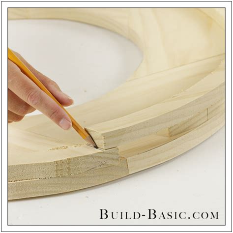 Build A DIY Round Mirror Frame Build Basic