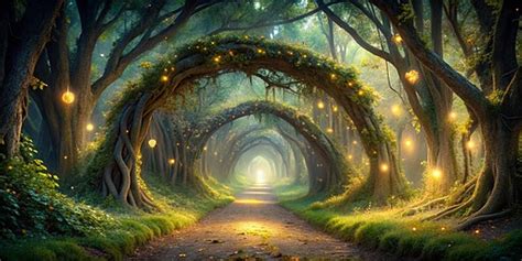 Magical Glowing Forest Background Images Hd Pictures And Wallpaper For Free Download Pngtree