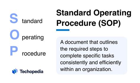 What Is A Standard Operating Procedure Sop Definition And Types