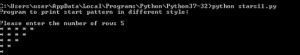 Star Patterns In Python Different Types Of Star Pattens In Python