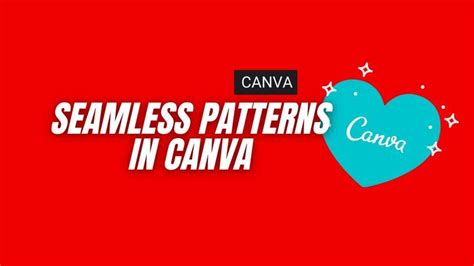 how to make seamless pattern in canva redbubble tips and tricks seamless patterns pattern