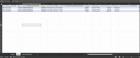 How End Users Can Create Excel Layouts Using An Existing Report Show Any Message Or Blank Card