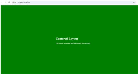 Wrapper In Css Geeksforgeeks