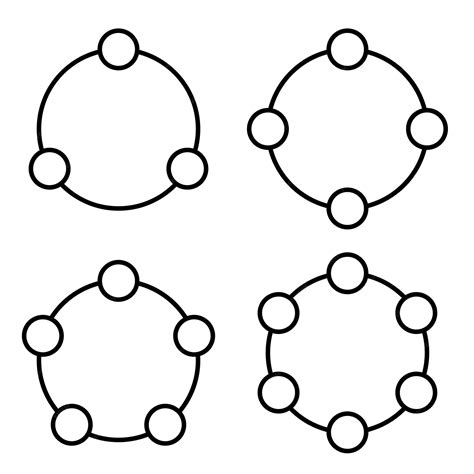 Premium Vector Circle Infograph Diagram Chart Circular Eight Flow