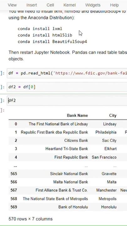 How To Read Data From An Html Source To A Python Dataframe Feb 2025 Youtube