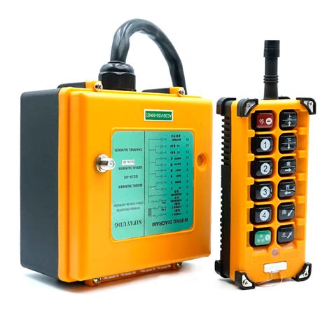 Popular Design Wireless Industrial Remote Controller With Safety Rope