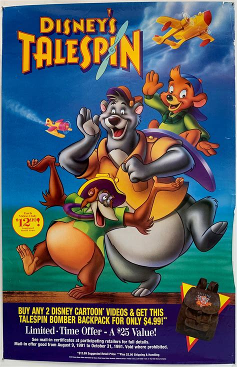Disneys Talespin Poster Poster Museum