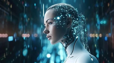 Premium Photo Artificial Intelligence With Machine Deep Learning And