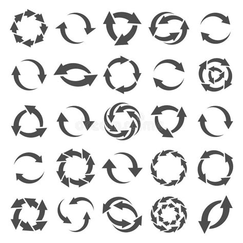 Set Of Arrows Stock Vector Illustration Of Cursor Interface 84975168