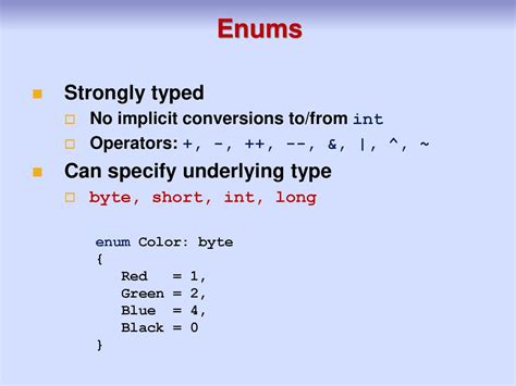 The Essence Of C And Net Adopted From Anders Hejlsberg Ppt Download
