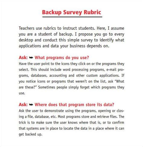 Rubric Template 46 Free Word Excel Pdf Format