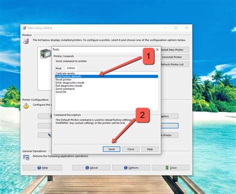 Reset Zebra Label Printer Settings To Default Zd410 Tlp 2824 Plus