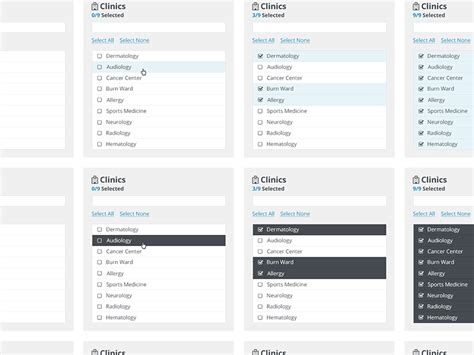 Multiselect Widget By Gabe Schervish On Dribbble