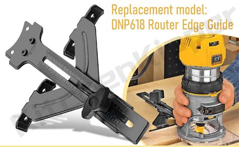 Amazon Com DNP Router Edge Guide For DEWALT DCW B V Max XR Cordless Router DWP