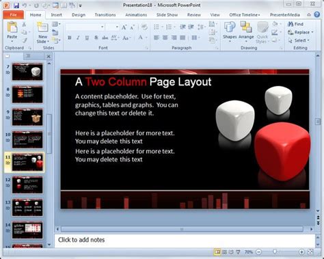 How To Make A Rolling Dice In Powerpoint 2010 Using Shapes