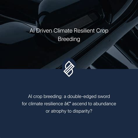 Ai Driven Climate Resilient Crop Breeding → Scenario