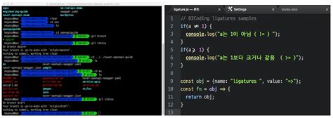github horiil d2codingfont d2 coding 글꼴 코딩용 폰트