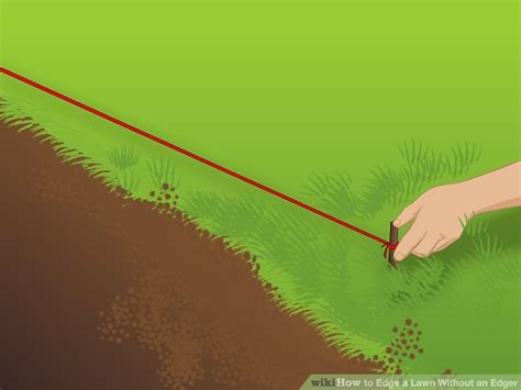 How To Edge A Lawn Without An Edger Steps WikiHow