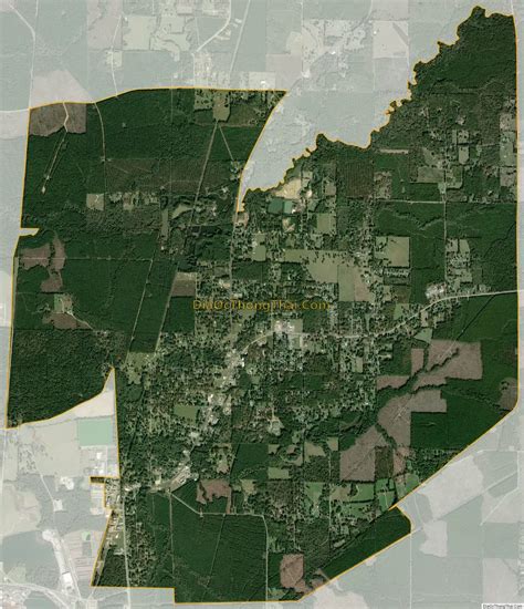 Map Of North Crossett Cdp Thong Thai Real