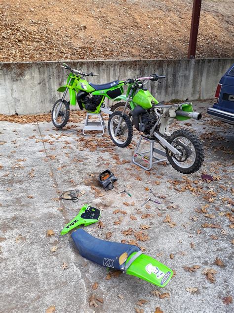 1985 Kawasaki Works Replica Kx80 Bike Builds Motocross Forums