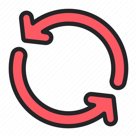 Arrow Arrows Directional Indicator Refresh Reload Repeat Icon Download On Iconfinder