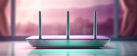 The Front Of A Router Stock Image Image Of Wired Front 306769867