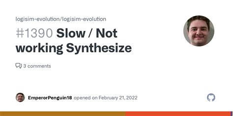 Slow Not Working Synthesize · Issue 1390 · Logisim Evolution Logisim