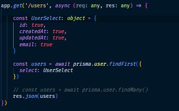 Empty Data Return Type When Reusing Prisma Select Type Issue 15923 Prisma Prisma GitHub