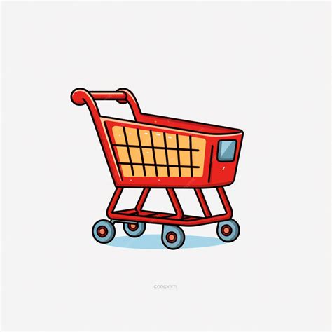 Premium Vector Free Vector Shopping Cart Art Illustration