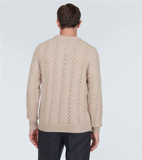 베이지 캐시미어 스웨터 Kiton Mytheresa