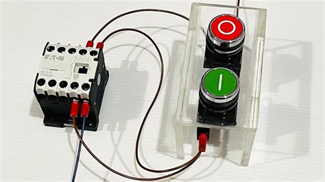 การต่อวงจรค้างสถานะการทำงานของรีเลย์ Youtube