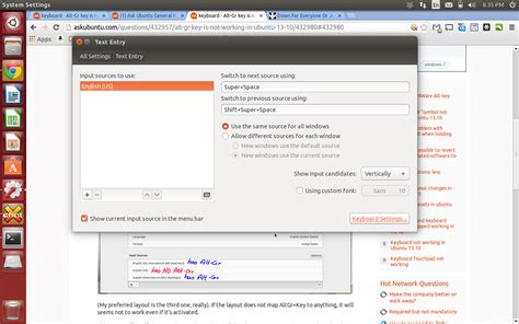 Keyboard Layout How Can I Enable Compose Key Ask Ubuntu