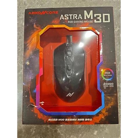 Computers Laptops And Parts Gaming Mouse Astra M 3 Abko Core Adns3050 Nib Poshmark