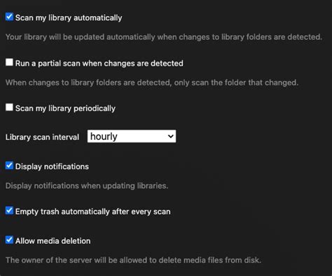 Scan My Library Automatically Setting Not Working Anymore Please Help Plex Media Server