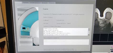 Used Siemens Espree Mri Scanner For Sale Dotmed Listing 4757725
