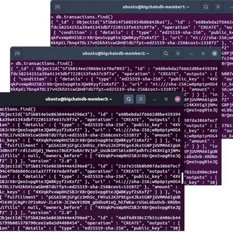 Replicated Transactions Among Bigchaindb Member Nodes Download Scientific Diagram