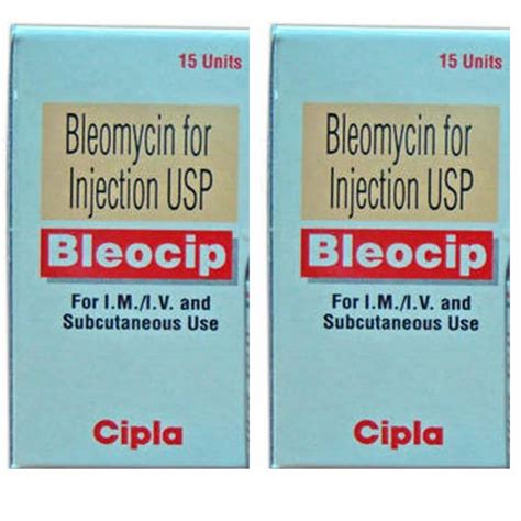 Bleocip Bleomycin Injection Dosestrength 15 Units At ₹ 59142vial In Nagpur