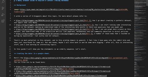 Bruggen Blog Contact Tracing Guide For The Neo4j Browser